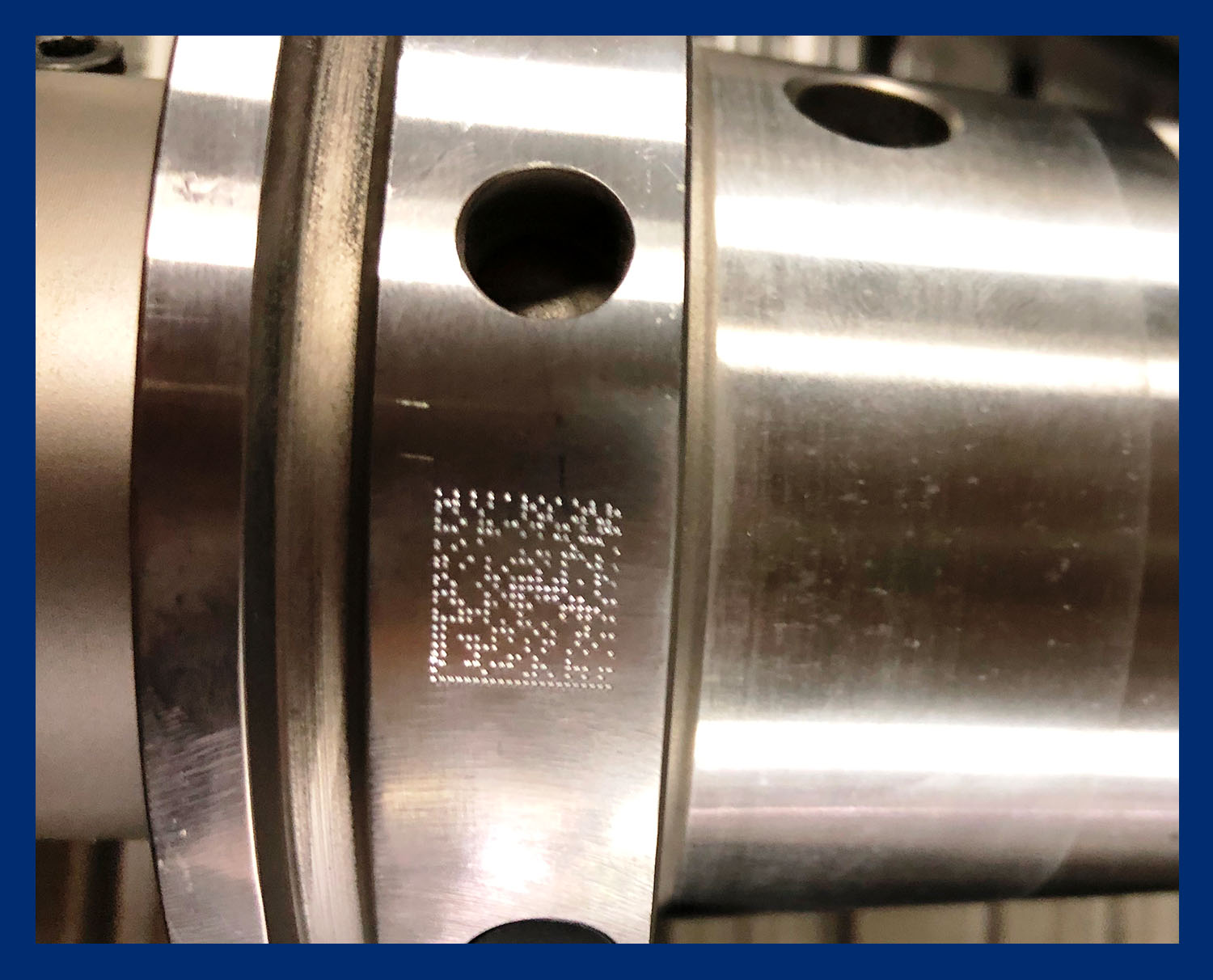 IM-MS60 2D Scribe Test Mark on OD of Round Part – MarkingWiki Presented ...